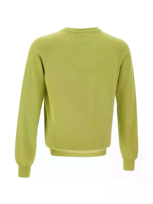 COLMAR Raglan-sleeve Crew-neck Sweater - Green