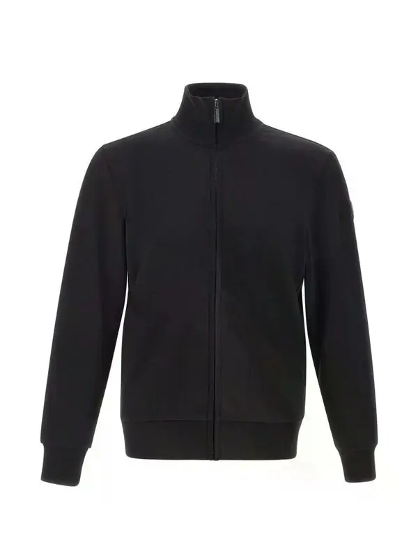 COLMAR Zip-up Cotton Sweatshirt - Black