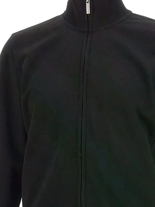 COLMAR Zip-up Cotton Sweatshirt - Black