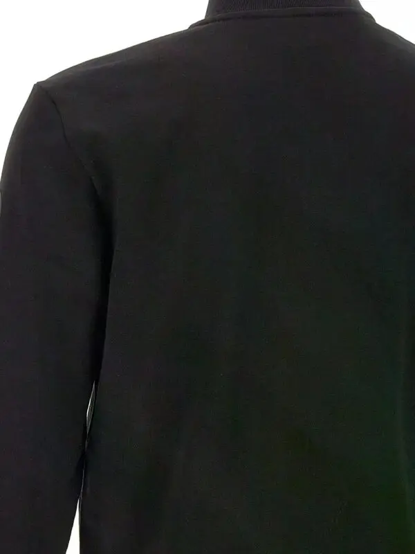 COLMAR Zip-up Cotton Sweatshirt - Black