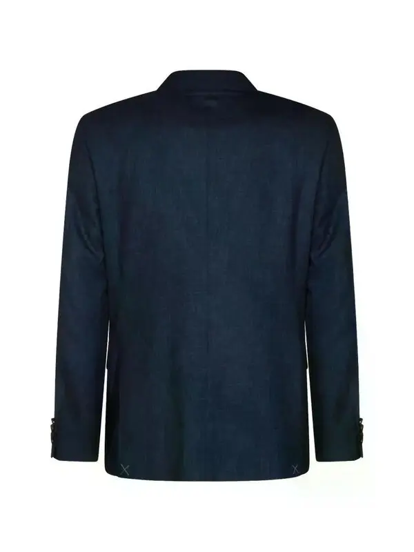 Canali Single-breasted Wool Suit - Blue