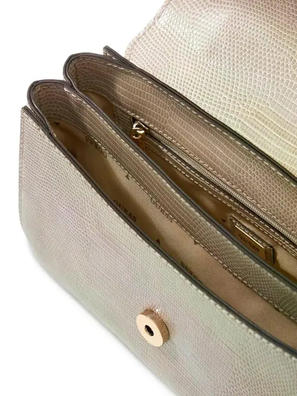 Guess Lizard-effect Chain Body Bag