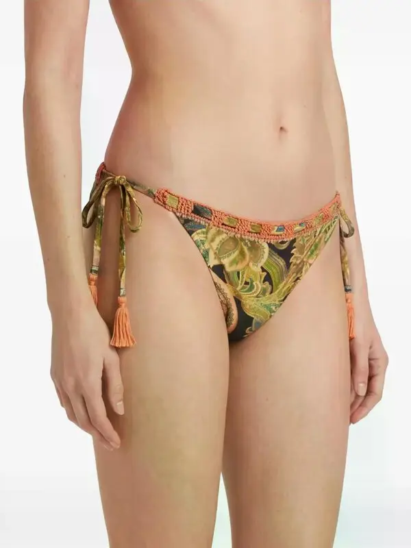 DEL MAAR Crochet-trim Bikini Bottom