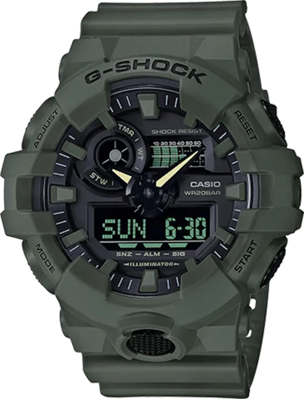 Casio Gshock Analogdigital Ga700uc3a - Resin