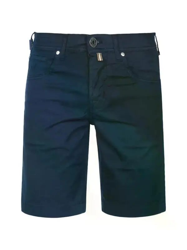 Jacob Cohen Five-pocket Shorts With Logo Patch