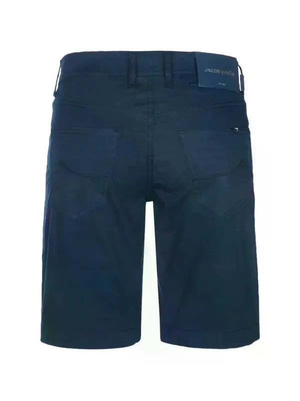 Jacob Cohen Five-pocket Shorts With Logo Patch