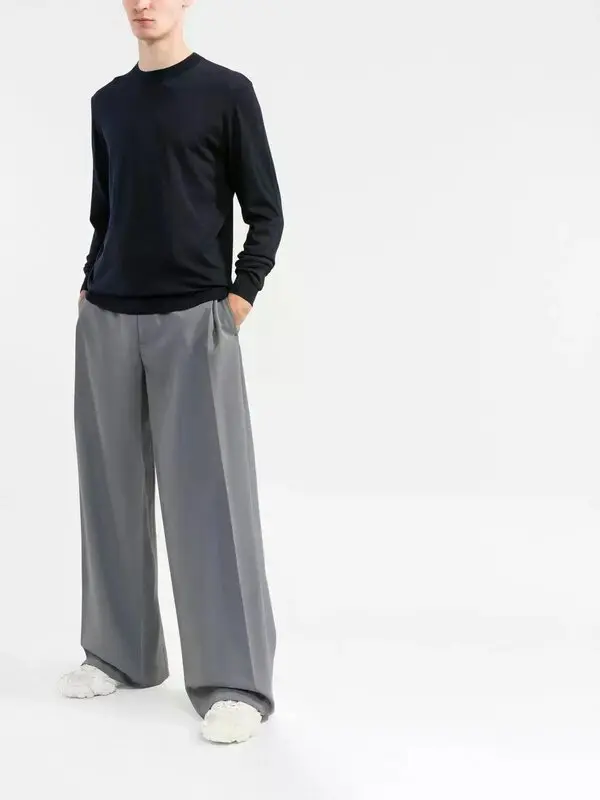 GOLDEN GOOSE Logo-patch Wool Jumper