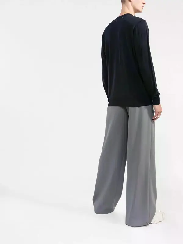 GOLDEN GOOSE Logo-patch Wool Jumper