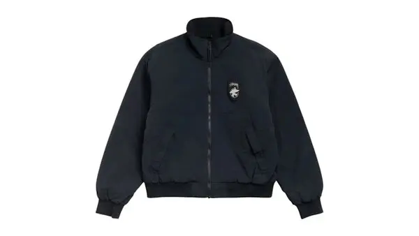 StÜssy Polar Fleece Lined Jacket - Black