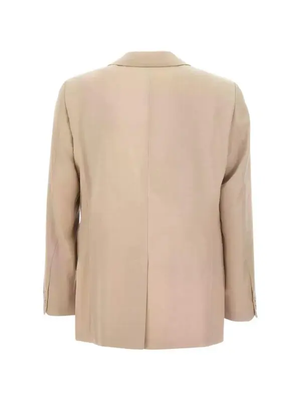 BOSS Single-breasted Twill Blazer - Neutrals