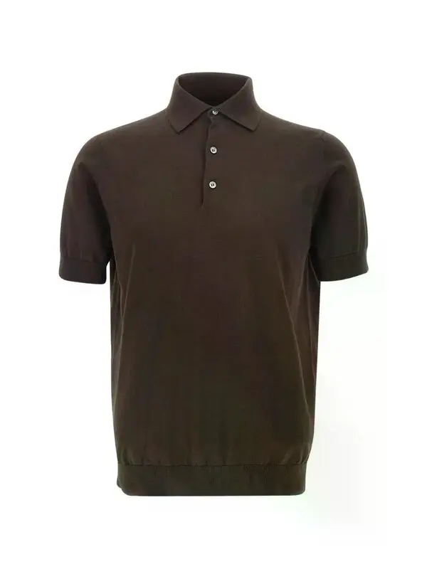 FILIPPO DE LAURENTIIS Knitted Polo Shirt