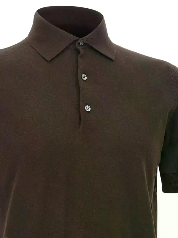 FILIPPO DE LAURENTIIS Knitted Polo Shirt