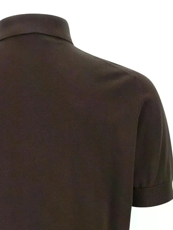 FILIPPO DE LAURENTIIS Knitted Polo Shirt