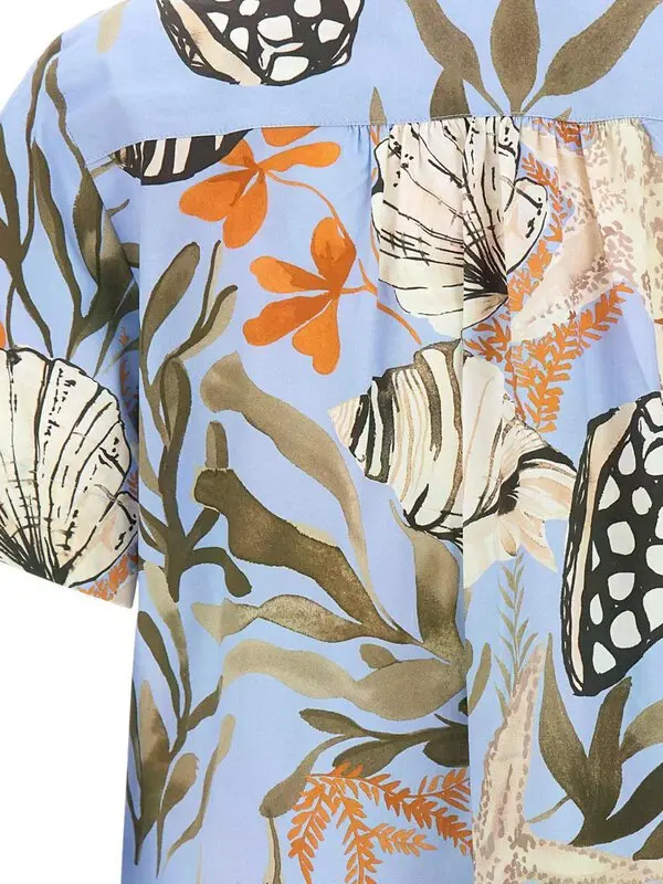 Marella Marine-print Shirt