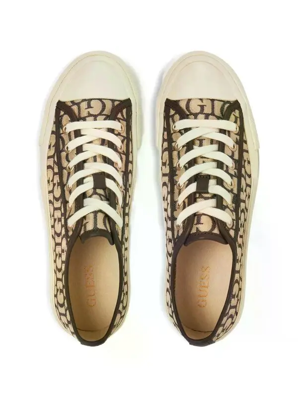 Guess Monogram Sneakers - Neutrals
