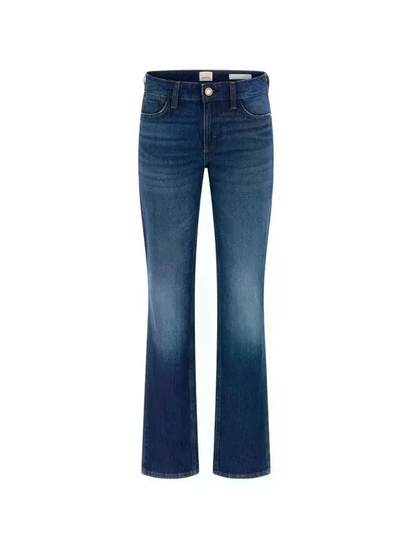 Guess Jeans With Logo Patch - Blue