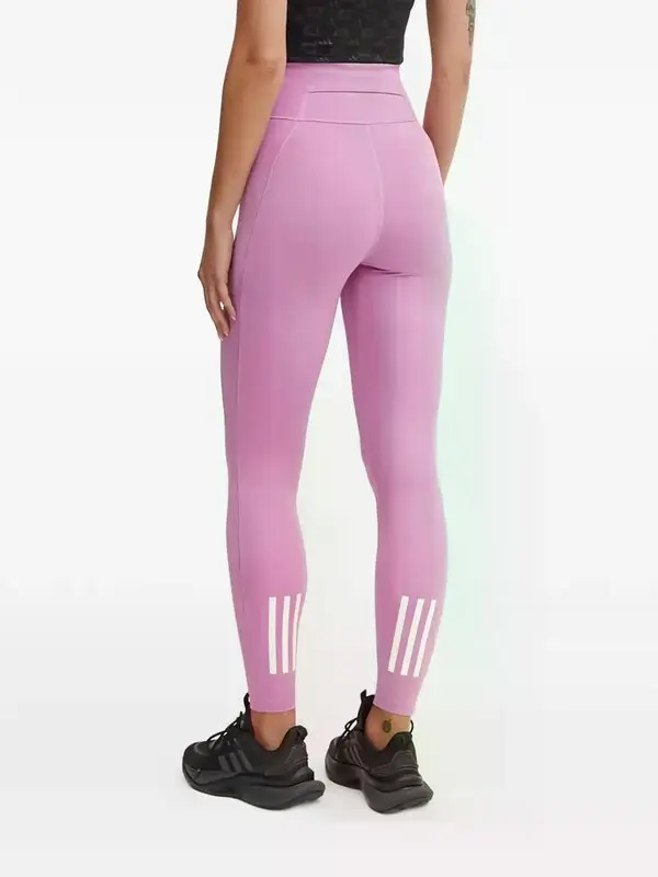 Adidas Own The Run Striped-detail Leggings