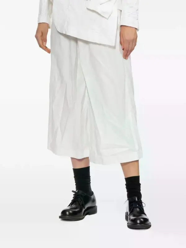 Comme Des Garçons Ruffled Trousers