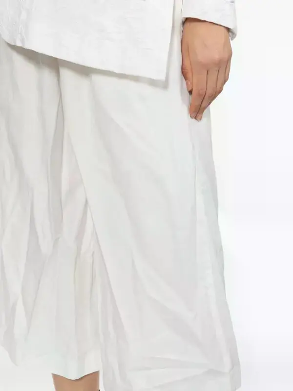 Comme Des Garçons Ruffled Trousers