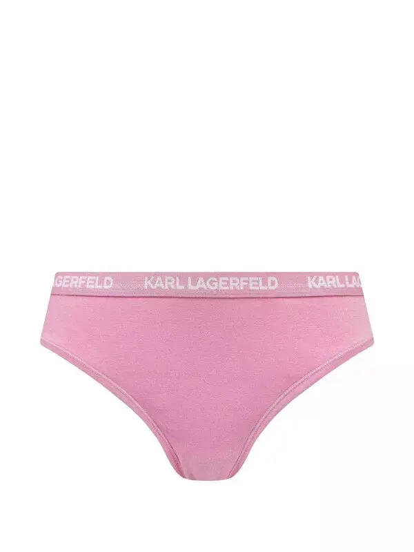 Karl Lagerfeld Logo-waistband Briefs