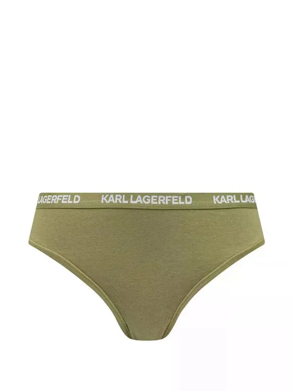 Karl Lagerfeld Logo-waistband Briefs