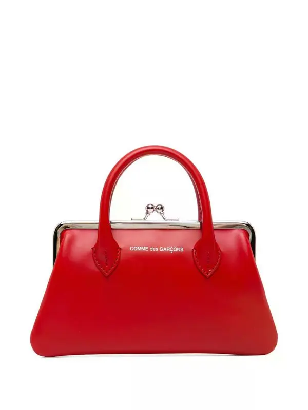 Comme Des Garçons Logo-print Wallet - Red