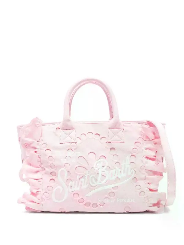 MC2 SAINT BARTH Vanity Volant Tote Bag - Pink
