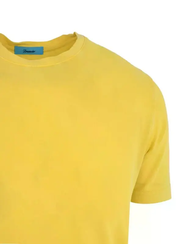 DRUMOHR Crew-neck T-shirt - Yellow