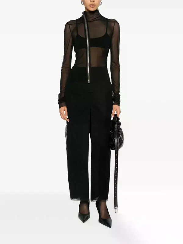 Rick Owens Zip-fastening Maxi Skirt - Black