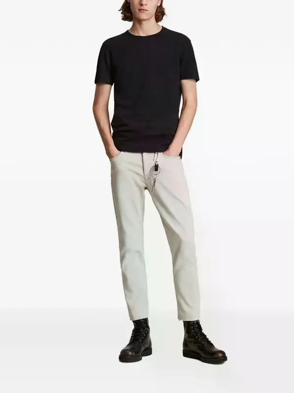 ALLSAINTS Raw-cut T-shirt - Black