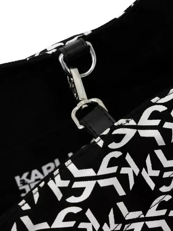 Karl Lagerfeld Monogram Print Tote