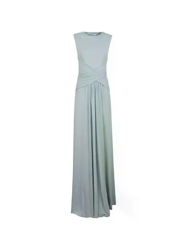 Roland Mouret Draped Sleeveless Dress - Blue