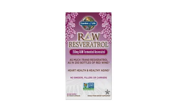 NOW FOODS Garden Of Life Raw Resveratrol - No Color