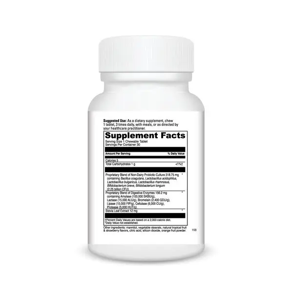 DAVINCI LABS Davinci Mega Probiotic Nd With Digestive Enzymes Chewable