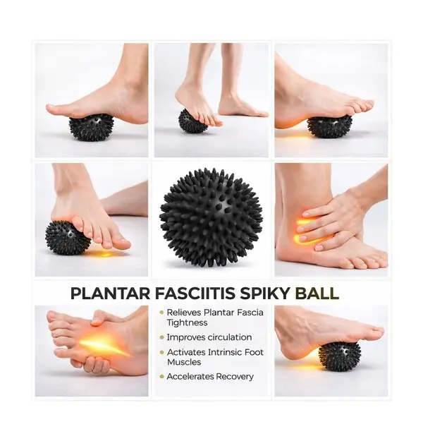 IRELIEV Plantar Fasciitis Massage Spiky Ball