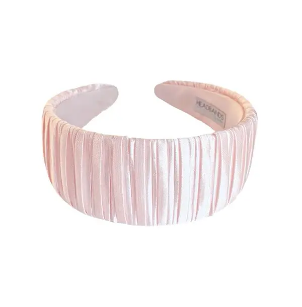 HEADBANDS OF HOPE Wide Headband Pastel Pink
