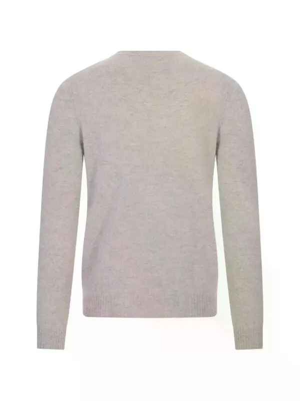 Fedeli Crew-neck Sweater - Grey