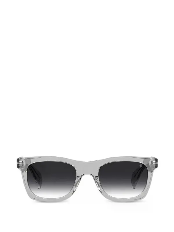 DB EYEWEAR BY DAVID BECKHAM Rectangle-frame Sunglasses - Grey