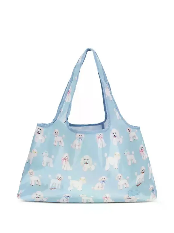 Fiorucci Poodle-print Tote Bag