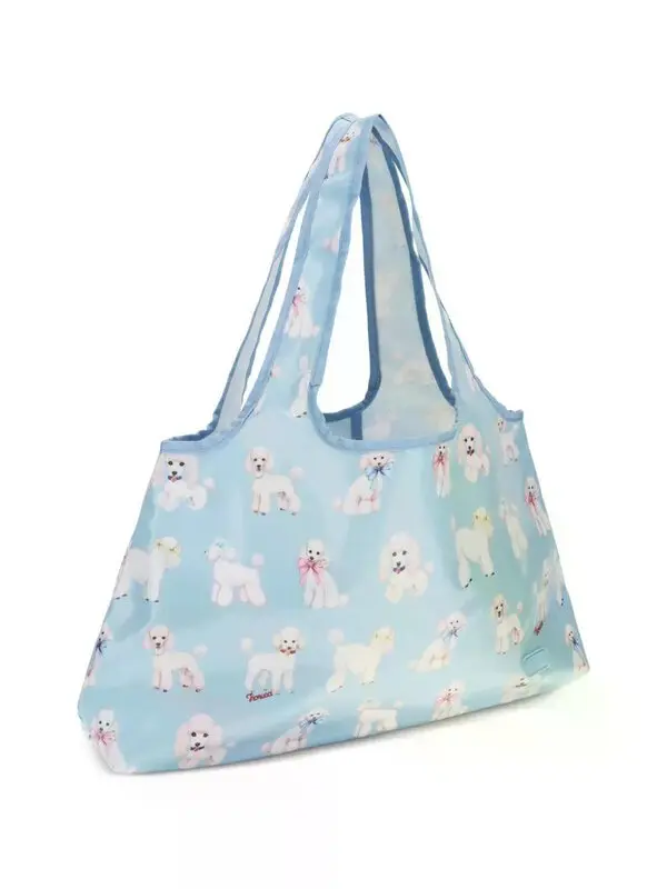 Fiorucci Poodle-print Tote Bag