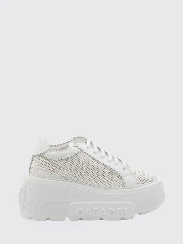 Casadei Lace-up Sneakers - White