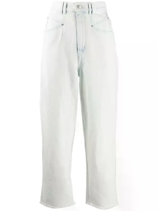 Isabel Marant Étoile High-rise Cropped Jeans