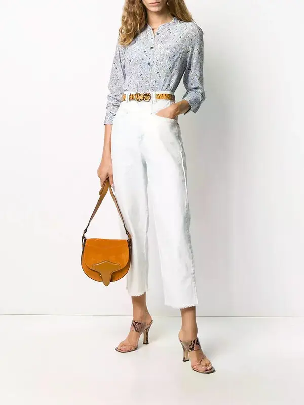Isabel Marant Étoile High-rise Cropped Jeans