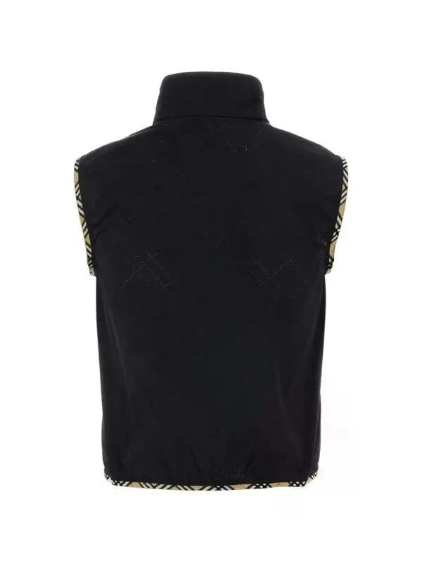 Burberry Check Trim Gilet