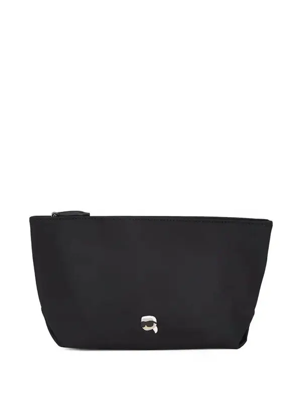 Karl Lagerfeld Ikon Make-up Bag - Black