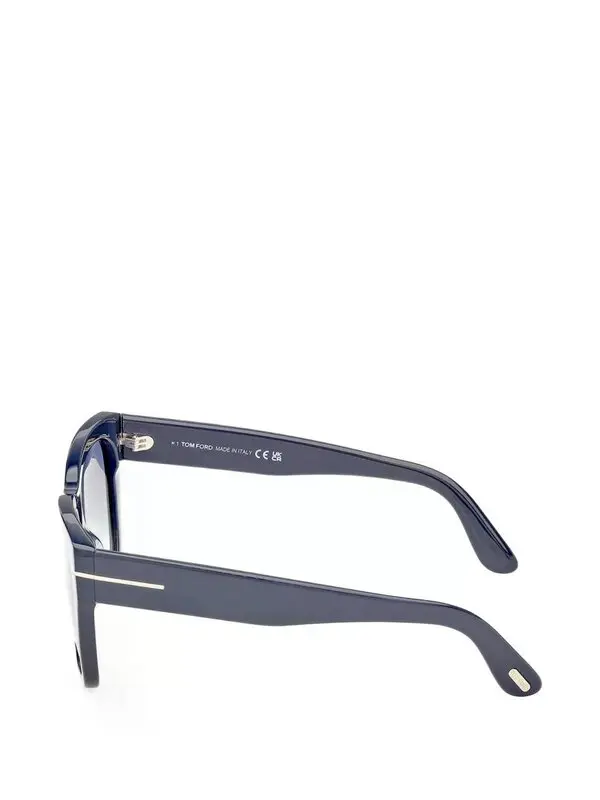 TOM FORD Flynn Rectangle-frame Sunglasses