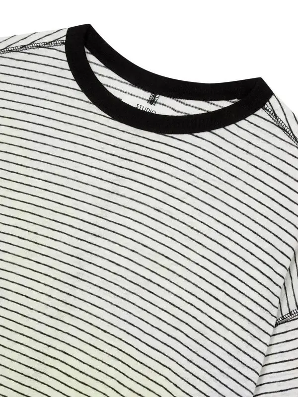 STUDIO TOMBOY Striped Short-sleeve T-shirt