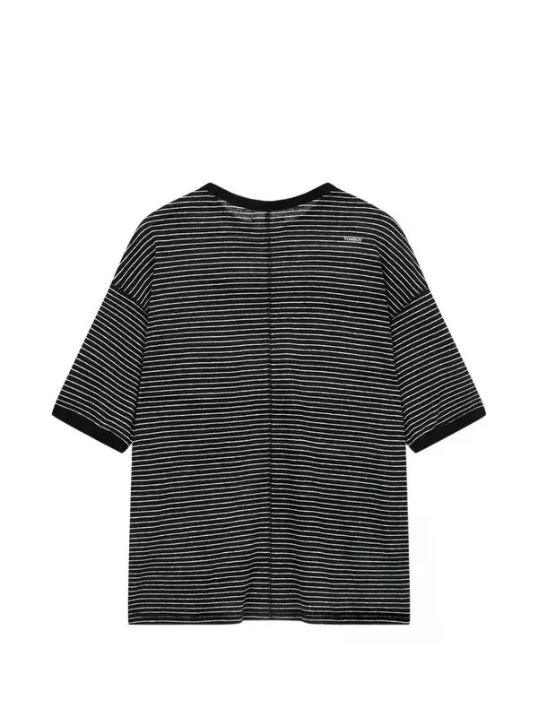 STUDIO TOMBOY Striped Short-sleeve T-shirt