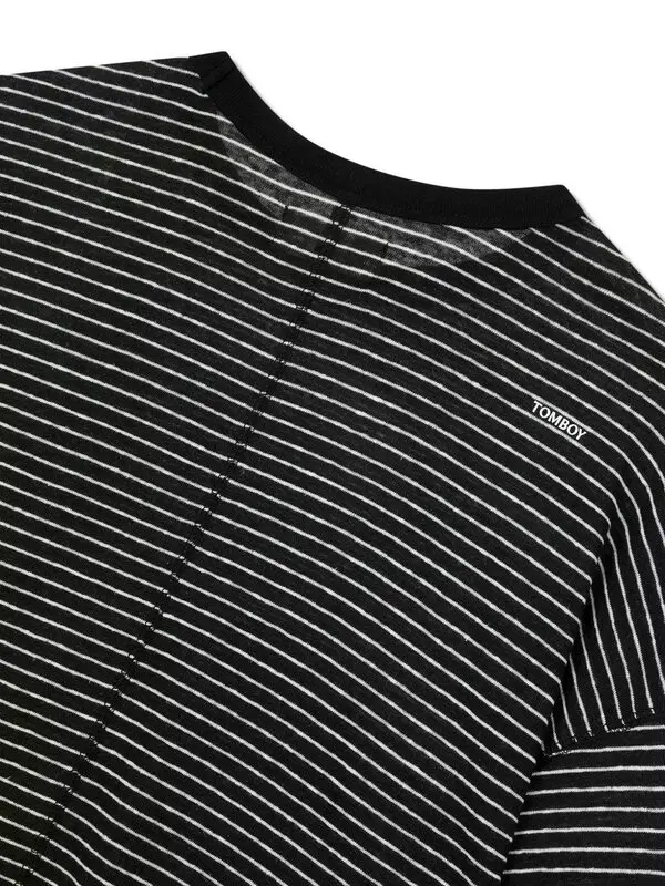 STUDIO TOMBOY Striped Short-sleeve T-shirt