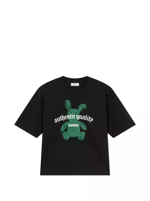 STUDIO TOMBOY Bear-print T-shirt